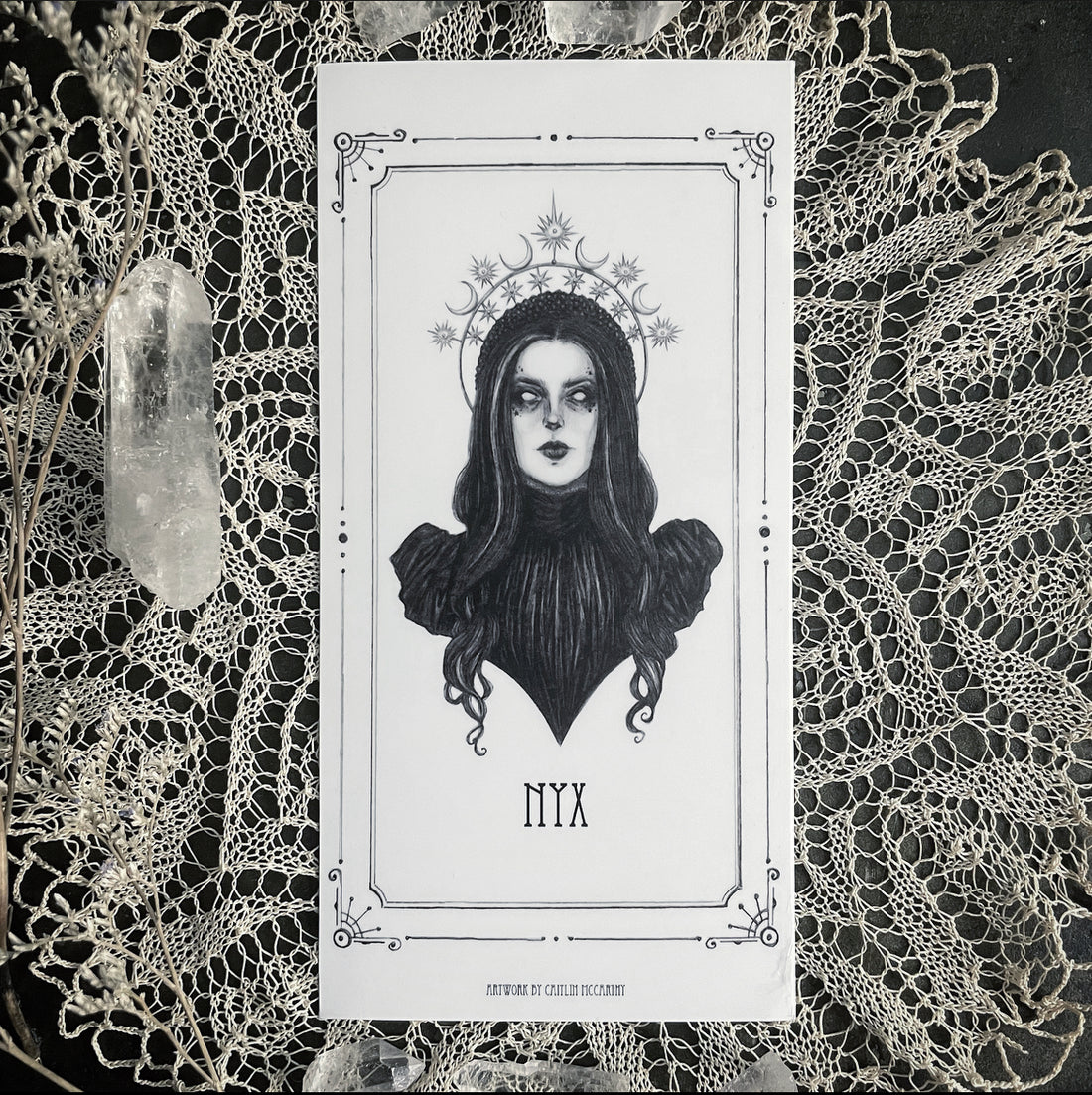 Nyx Devotional Candle - 3x6” High Quality Vinyl Sticker – Caitlin ...
